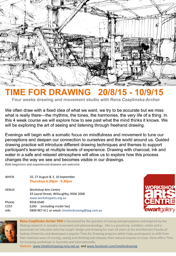 TIME FOR DRAWING -Art Almanac