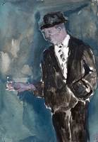 Elizabeth Rankin, Blue Man - Art Almanac