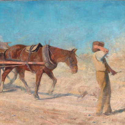Frederick McCubbin: The North wind - Art Almanac